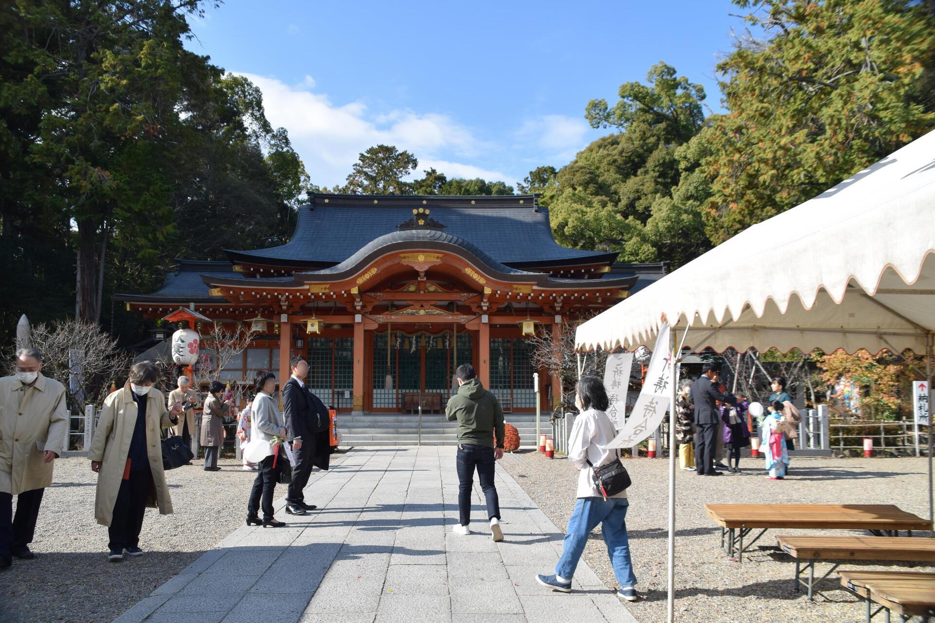 七五三で錦秋の京都【長岡天満宮編】: 浮き草日記